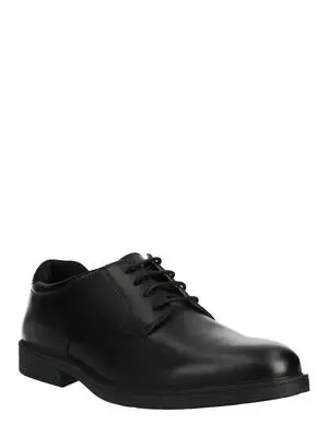 Geox Leather Derby Shoes - Black