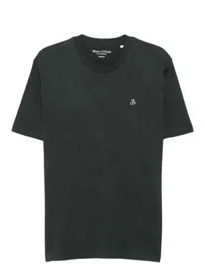 Marc O'polo Logo-embroidered T-shirt - Green