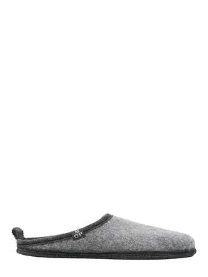 Marc O'polo Wool-blend Backless Slippers - Grey