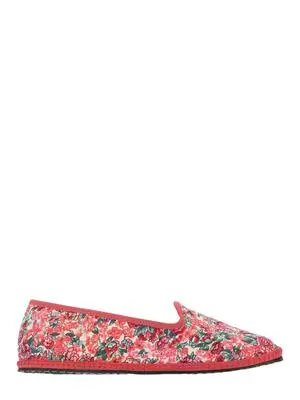 VIBI VENEZIA Printed Canvas Ballet Flats - Pink