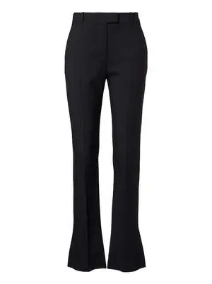 Alexander McQueen Wool Gabardine Suit Pants - Black