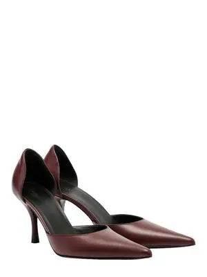 Magda Butrym Leather Pumps - Burgundy