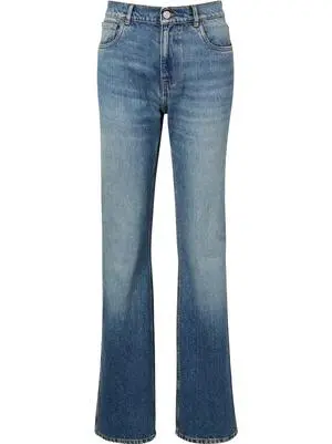 Coperni Mid-Rise Straight Jeans Blue
