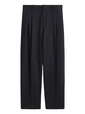COS Wool-Flannel Tapered Trousers