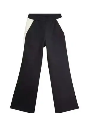 Alexander McQueen Panelled Track Pants - Black