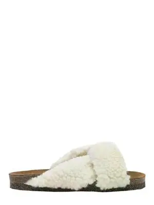 FLATTERED Lou Teddy Flat Sandals