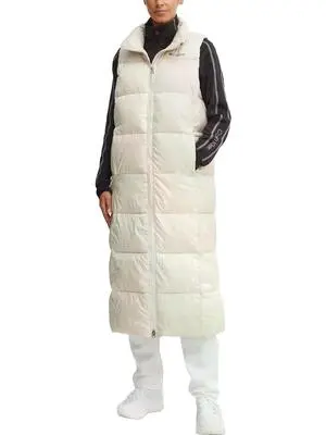 Columbia Quilted Long Gilet - Neutrals
