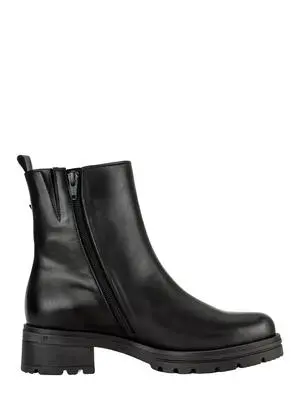 Gabor Buckle-detail Ankle Boots - Black