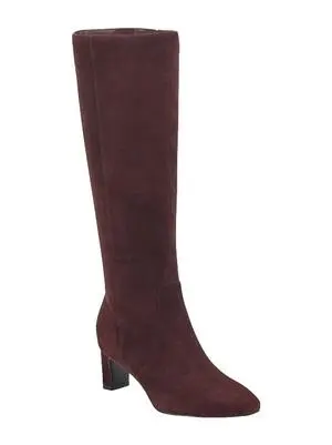 Rockport Mabel Tall Boots - Dark Red