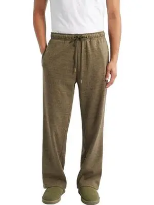 UGG Sylvan Straight Leg Pants Burnt Olive Heather