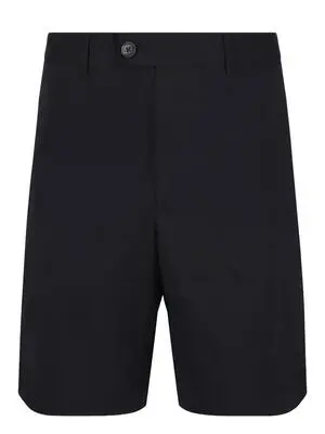 SELECTED Logo-patch Shorts - Black