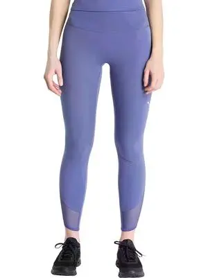 PUMA Mesh-panelled Leggings - Blue