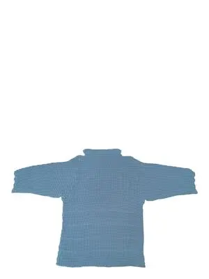 Baacal Ingrid Pleated Top Blue Bird
