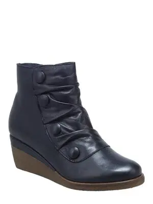 Miz Mooz Maxy Wedge Bootie Black