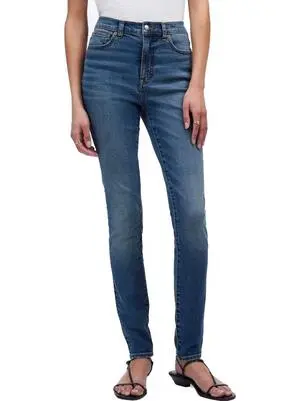 Madewell High-rise Skinny Jeans - Roz Wash