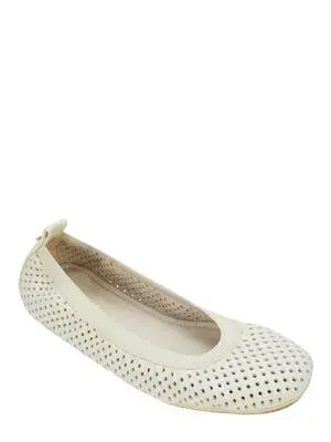 Yosi Samra Samantha Foldable Ballerina - White