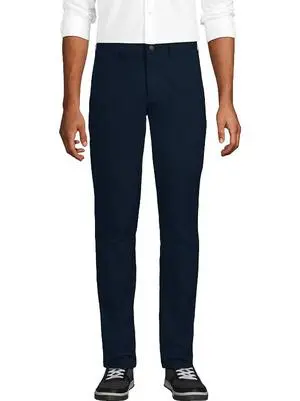 LANDS' END Slim Fit Performance Pant - Radiant Navy