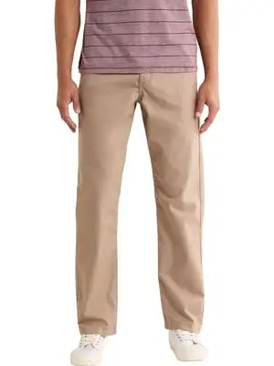 VANS Authentic Relaxed Flat Front Stretch Chinos - Desert Taupe