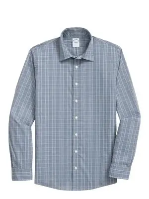 Brooks Brothers Performance Button-up Shirt - Navyglen