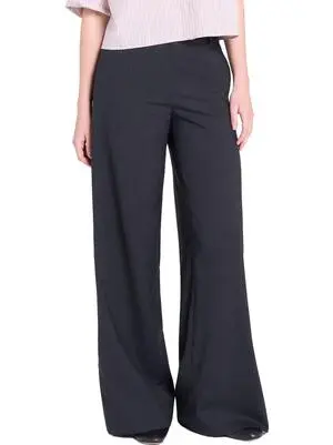TWP Downing Wide Leg Pants - Charcoal