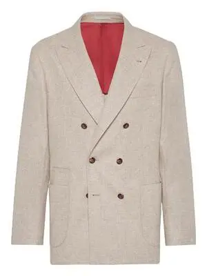 Brunello Cucinelli Uconstructed Blazer - Beige
