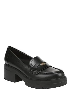 Naturalizer Penny Loafer Platform Pump - Black