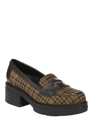 Naturalizer Penny Loafer Platform Pump - Olive Multi