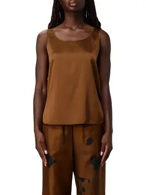 Max Mara Top Camel