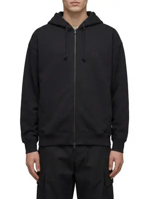 Y3 Full Zip Sweatshirt - Black