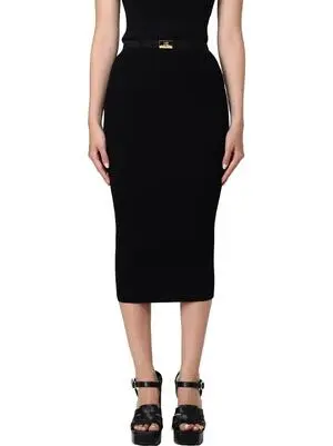 Elisabetta Franchi Pencil Skirt - Black