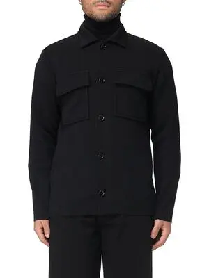 LARDINI Lardini Ivory Textured Jacket Black