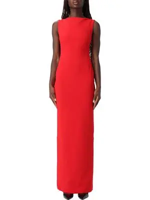 Solace London Sleeveless Gown - Red
