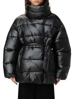 EA7 Quilted Jacket - Charcoal
