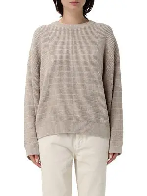 Brunello Cucinelli Crew Neck Sweater - Beige