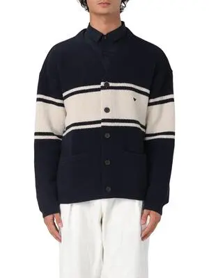 Emporio Armani Striped Sweater - Navy