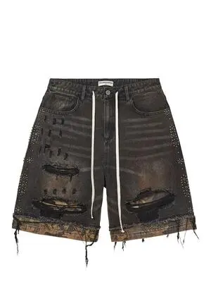 VALE FOREVER Double Jorts - Black
