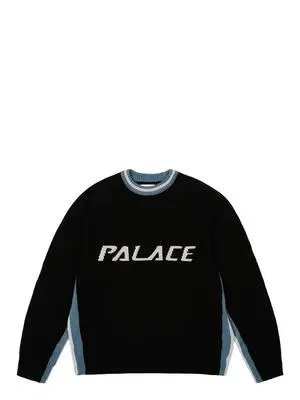 PALACE Tri Colour Knit - Black