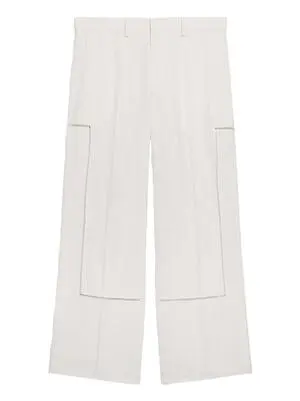 Helmut Lang Ladder-stitch Carpenter Trousers - Antq Wht
