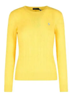Ralph Lauren Cashmere Blend Sweater - Yellow