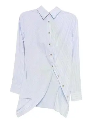 Andersson Bell Striped Button-down Shirt - Blue