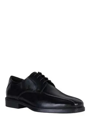 Geox Leather Lace-up Shoes - Black