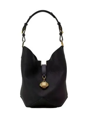 LANVIN Geometric-detail Bucket Bag - Black