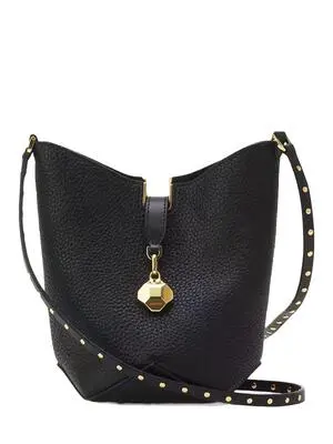 LANVIN Studded Leather Bucket Bag