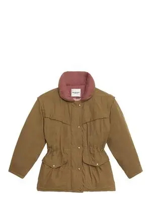 MARANT ETOILE Damone Coat - Khaki