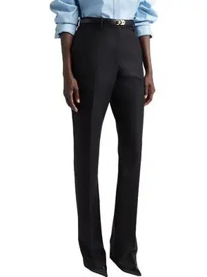 TOM FORD Virgin Wool Trousers - Lb999 Black