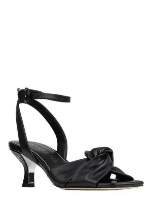 DONALD PLINER Ankle Strap Sandal Black