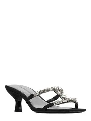 DONALD PLINER Heel Sandal Black