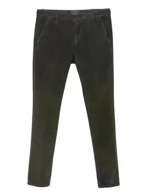 DONDUP Side-pocket Straight-leg Trousers - Grey