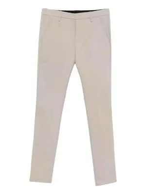 DONDUP Straight Leg Trousers Neutrals