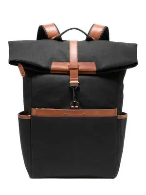 Cole Haan Brushed Twill Backpack - Black New British